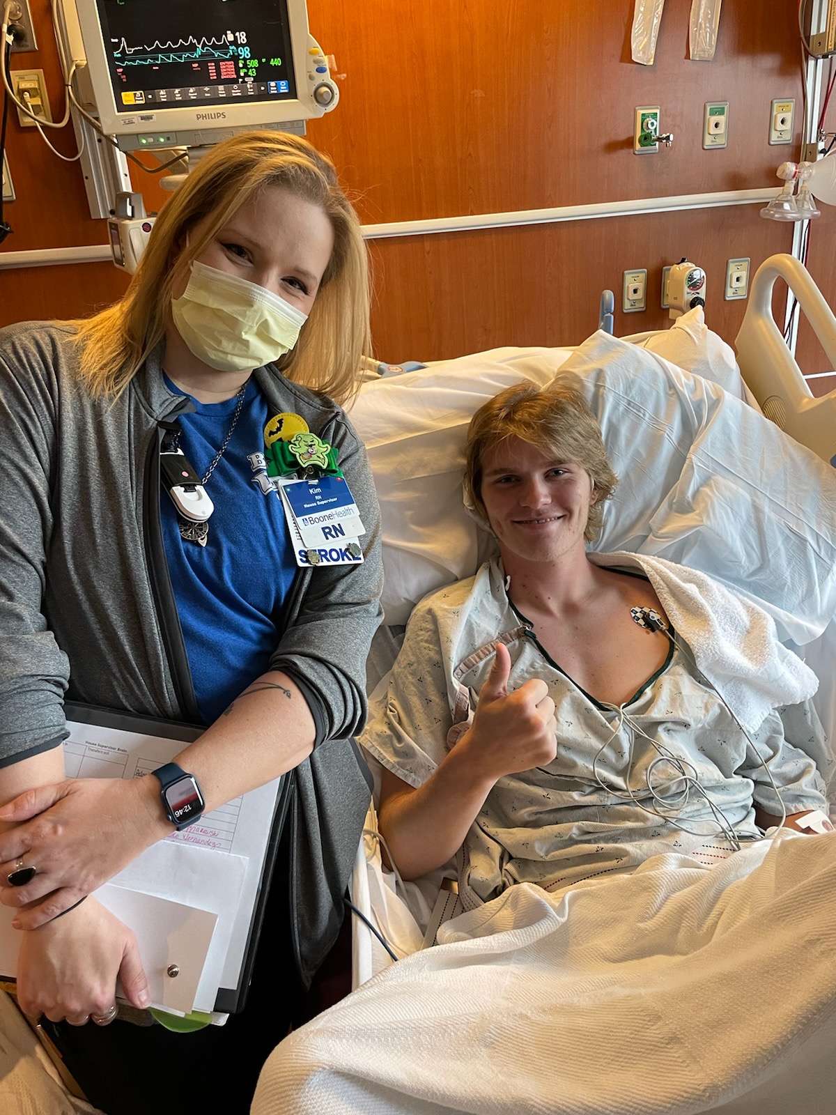 Valley community sends prayers to TJ Bright – The Delta